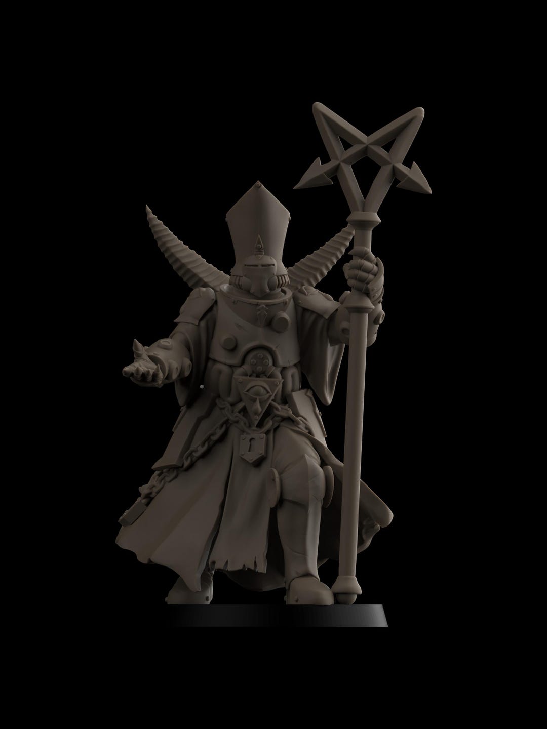 Heretic Priest Heretic Legion Trench Crusade Resin Miniature Tabletop ...