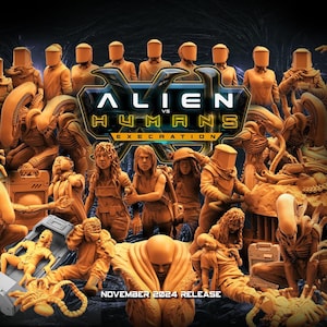 Xenomorph Alien-human Hybrid Birth 32mm Sci-fi Miniature: Romulus ...