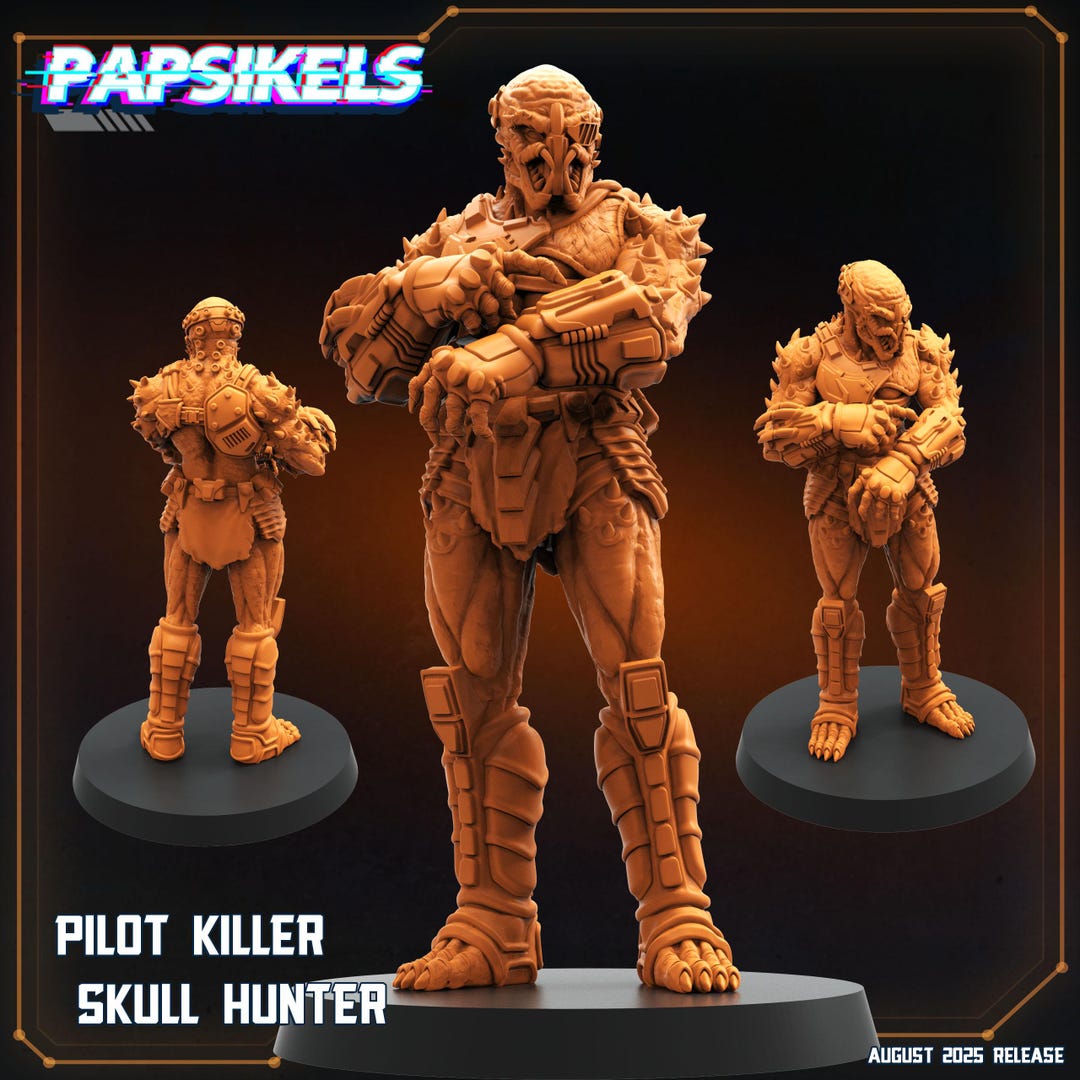 Aliens Vs Humans - August 2025 I Pilot Killer Skull Hunters | Papsikels ...