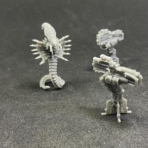 Xenowars Xenomorph Viper Miniature: 32mm Scale Alien Creature for RPG ...