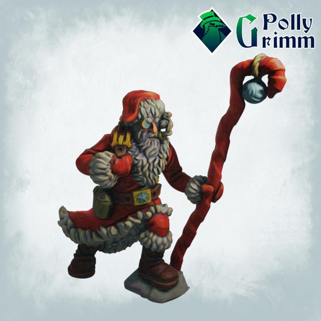 St. Nicholas the First - Santa - Sorcerer - Wizard Druid - Fantasy ...