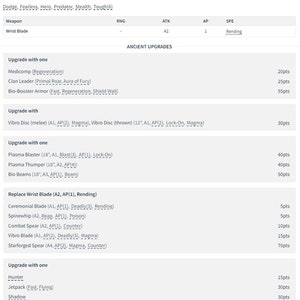 Skull Hunters One Page Rule Army Ancient Wulfen Skull Hunter, Papsikels ...