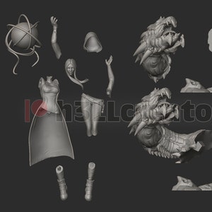 Maya From Borderlands 3 (fan Art) | Miniature Scale 1:15 | H3ll Creator ...