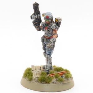 Alien Vs Human Colonial Marine Medic Morgan Dallas 32mm Miniature for ...