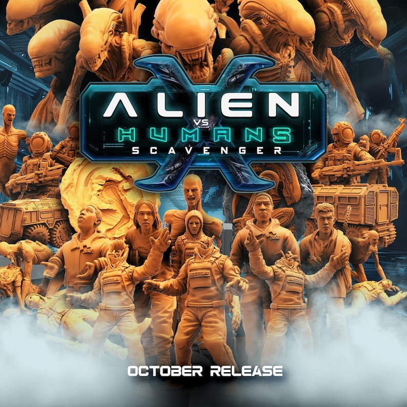 Aliens Vs Humans Scavenger Romulus, Reverse Engineered Xeno Scorched ...