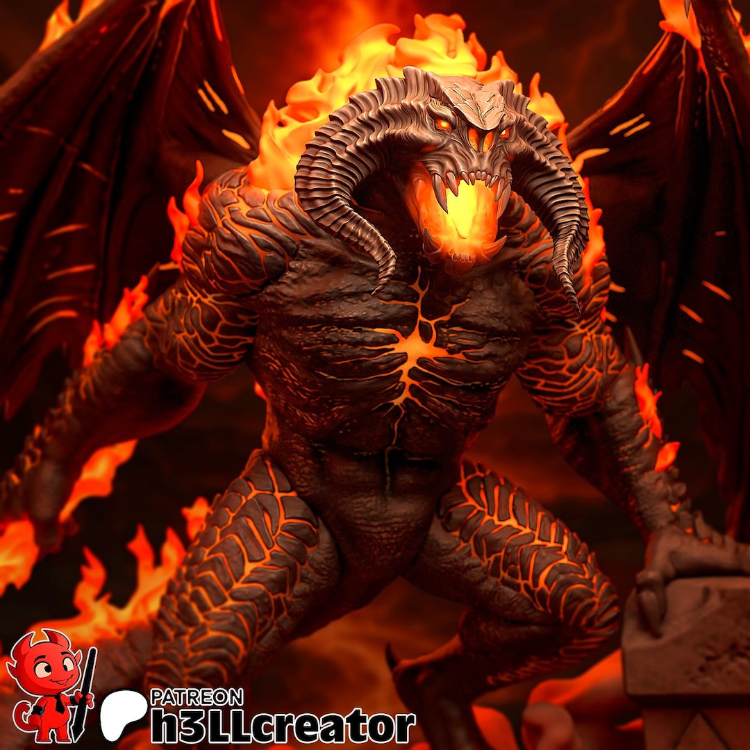 Balrog From the Lord of the Rings (fan Art) | Full Model or Bust ...