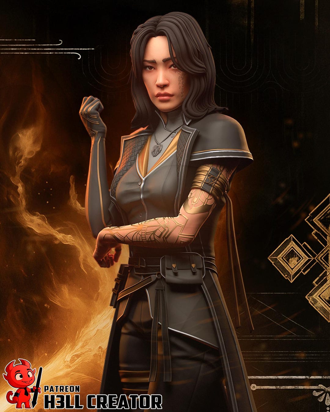 Lune From Clair Obscur Expedition 33 (fan Art) | Full Model or Bust ...