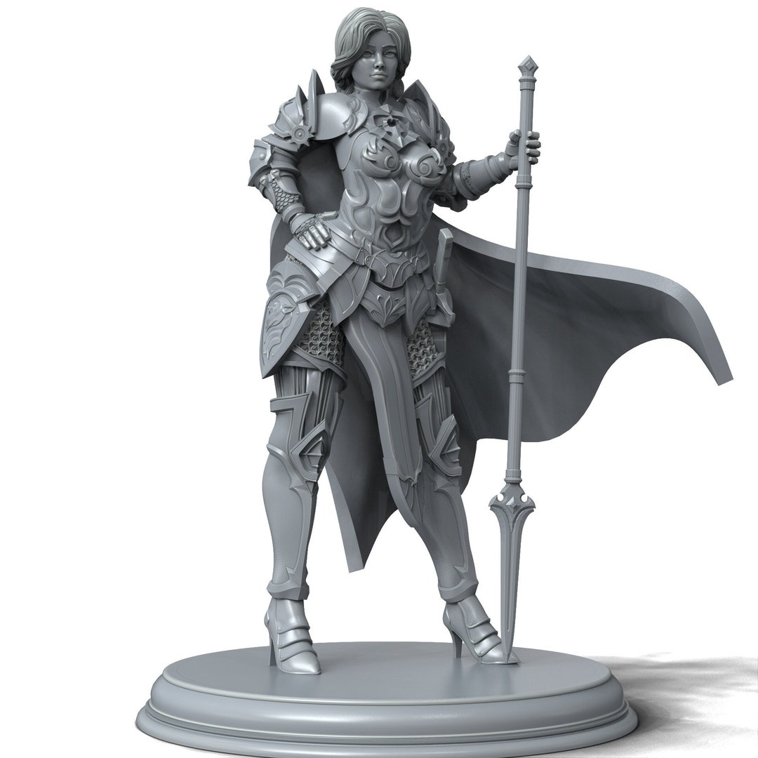 Tiana Paladin of Justice Kickstarter Fireforge Studios - Etsy