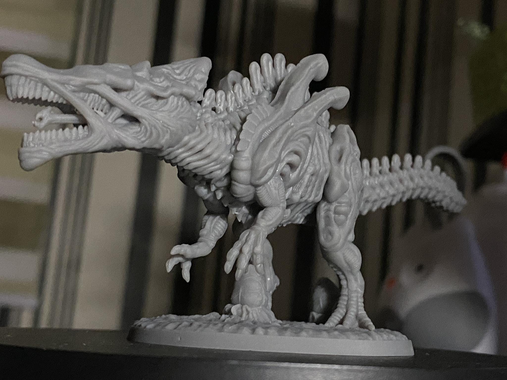 Xeno Spinosaurus, One Page Rule Army - Xenosaur Tyranno Beastmaster ...