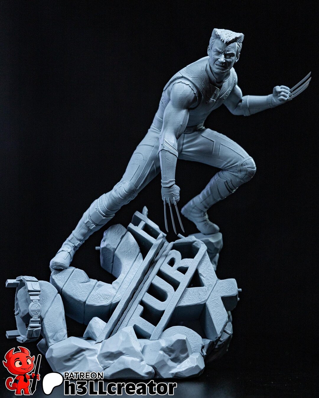 Hugh Jackman Wolverine From Deadpool & Wolverine (fan Art) | Full Model ...