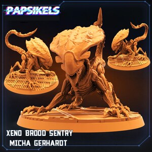Alien Brood Sentry Miniature by Micha Gerhardt - Papsikels Xenomorph ...