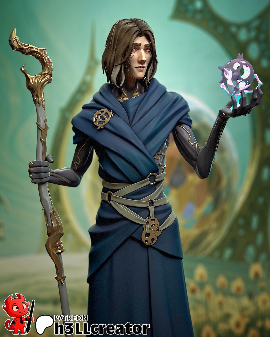 Viktor From Arcane (fan Art) | Full Model or Bust | Miniature Scale 1: ...