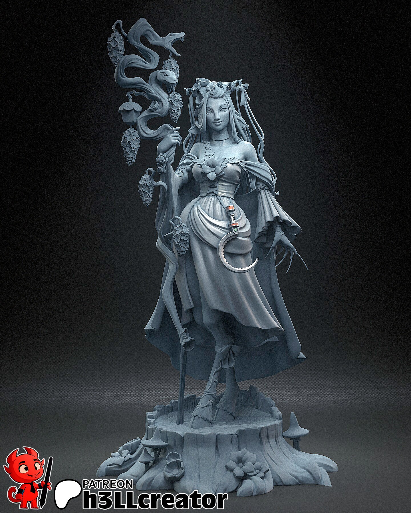 Fearne From Critical Role - Bell's Hells (fan Art) | Miniature Scale 1: ...