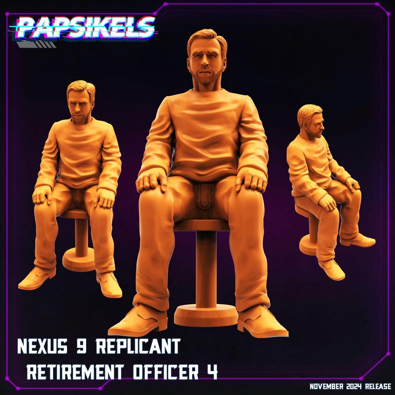 Cyberpunk, Blade Runner Nexus 9 Replicant Retire Officers , Papsikels ...
