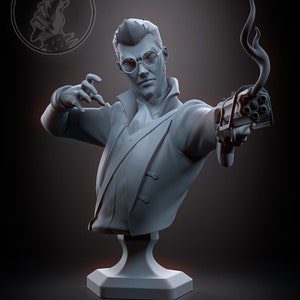 Percival De Rolo Miniature - Critical Role Fan Art DIY Model Kit - 1:15 ...