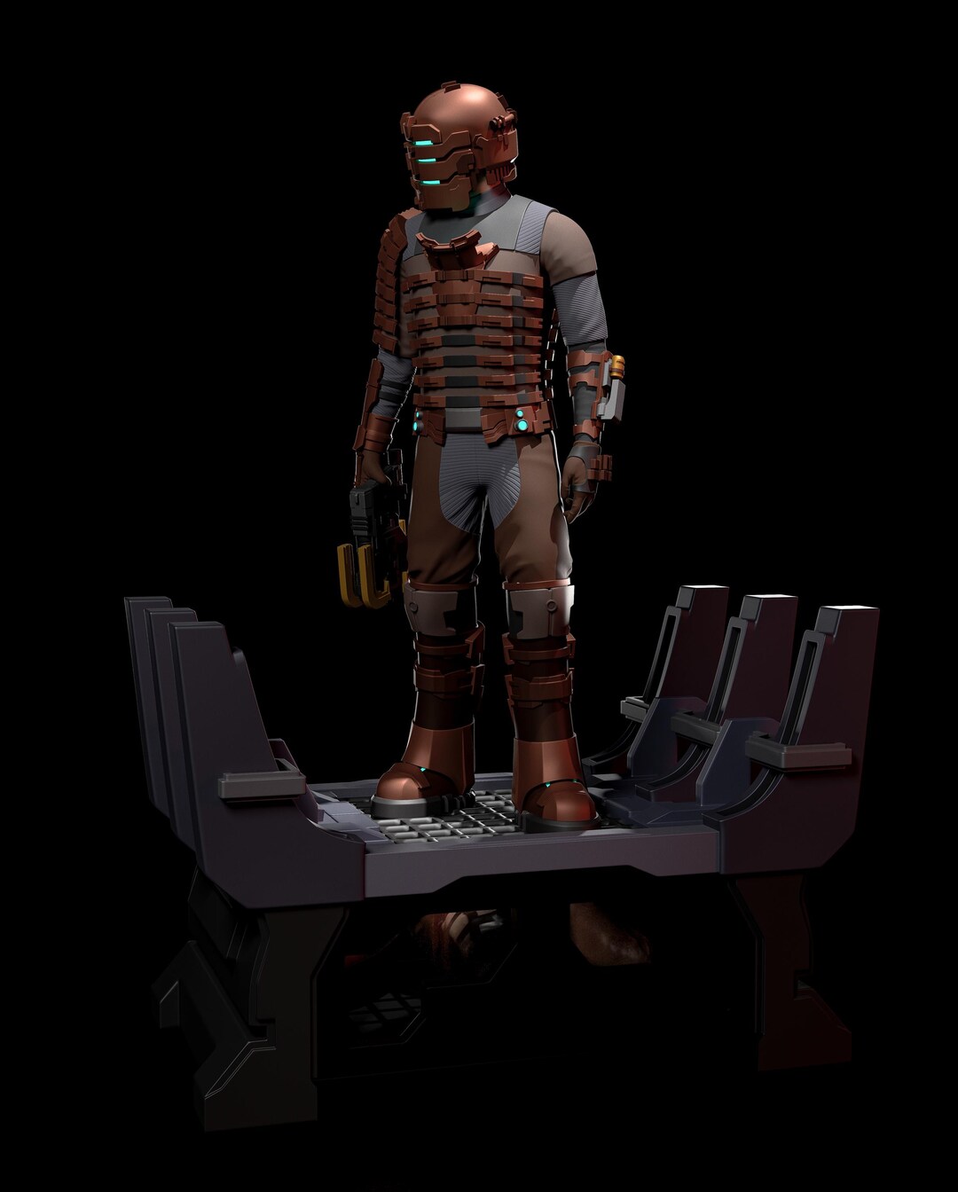 Isaac Clarke From Dead Space (fan Art) | Full Model or Bust | Miniature ...