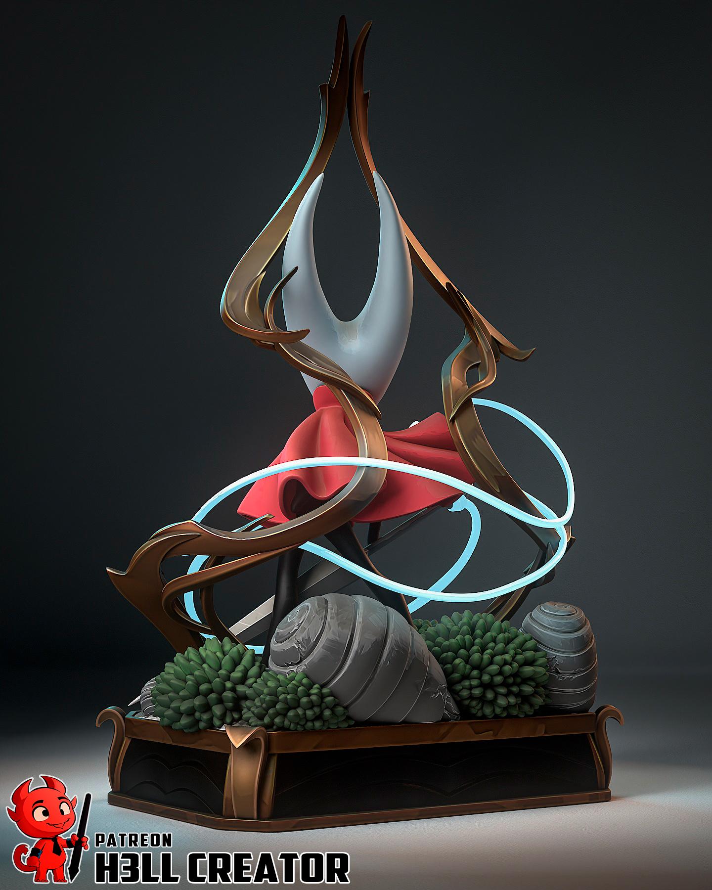 Hornet From Hollow Knight - Silksong (fan Art) | Full Model | Miniature ...