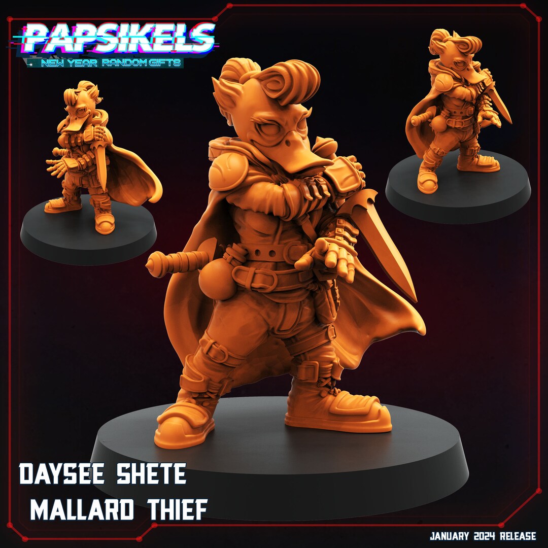 Daysee Shete Mallard Thief: 12 Days of January Papsikels Resin ...