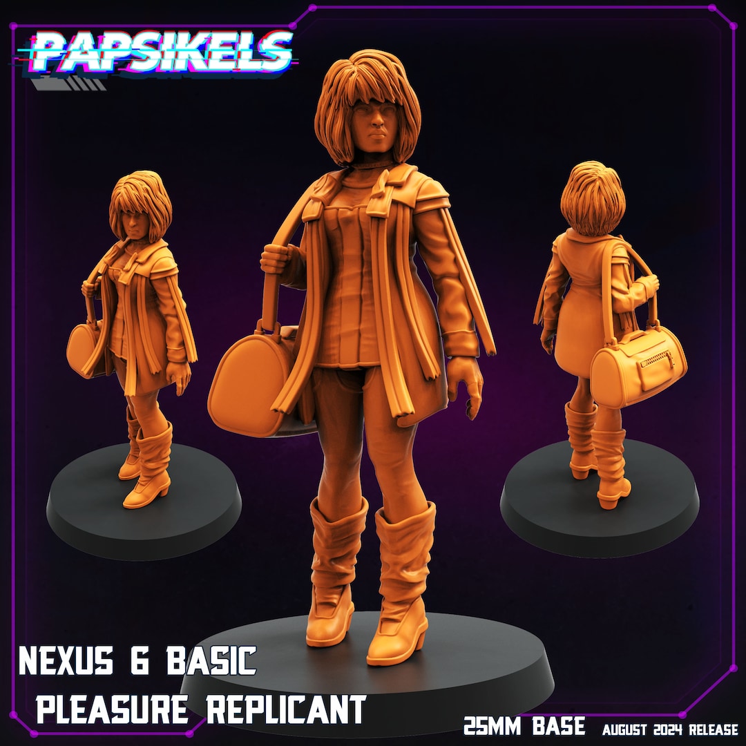 Cyberpunk, Blade Runner Nexus 6 Replicants , Papsikels, 32mm Mini - Etsy