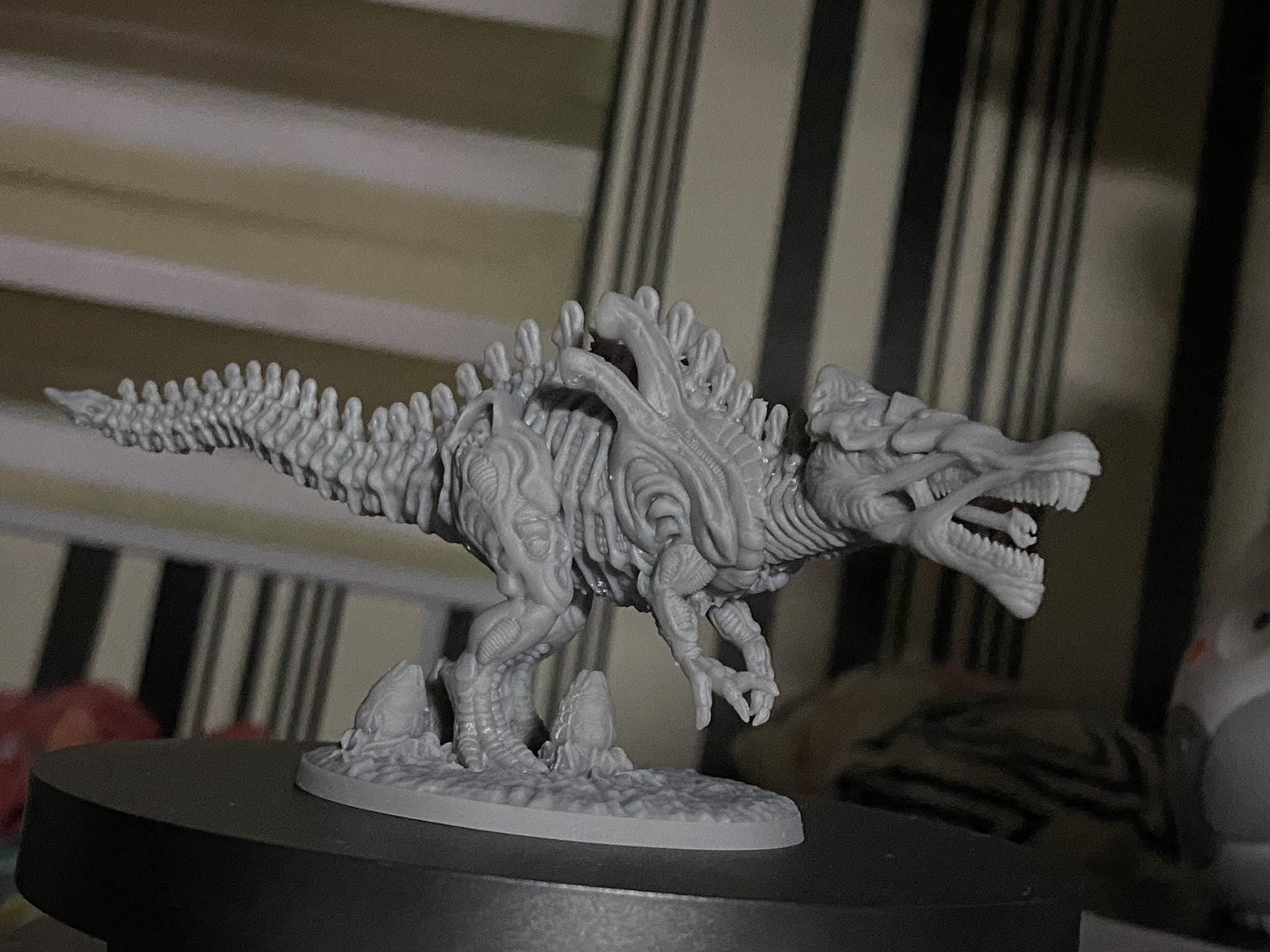 Xeno Spinosaurus, One Page Rule Army - Xenosaur Tyranno Beastmaster ...