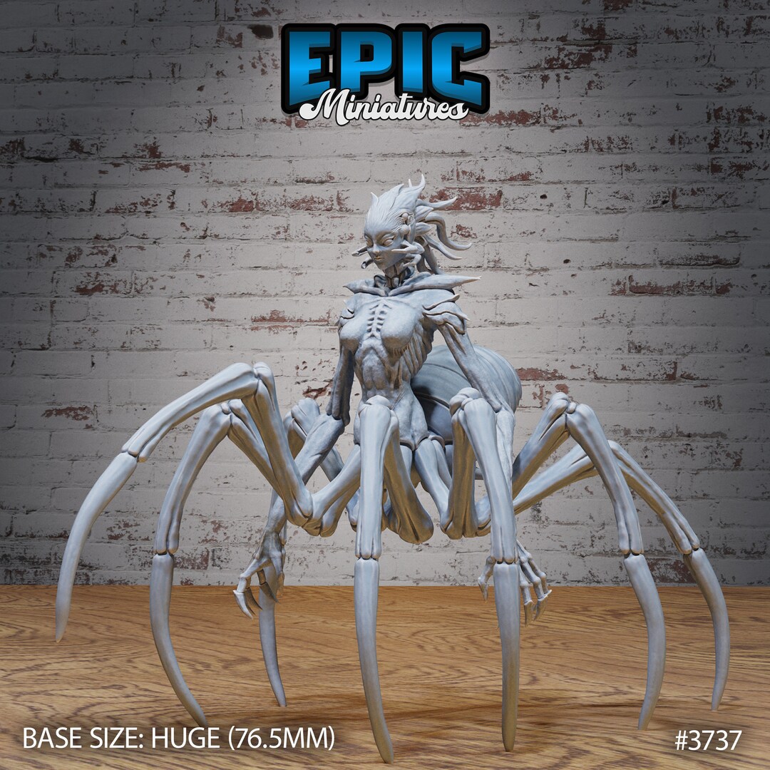 Leng Spider Queen huge Eldritch Darkness Epic Miniatures - Etsy