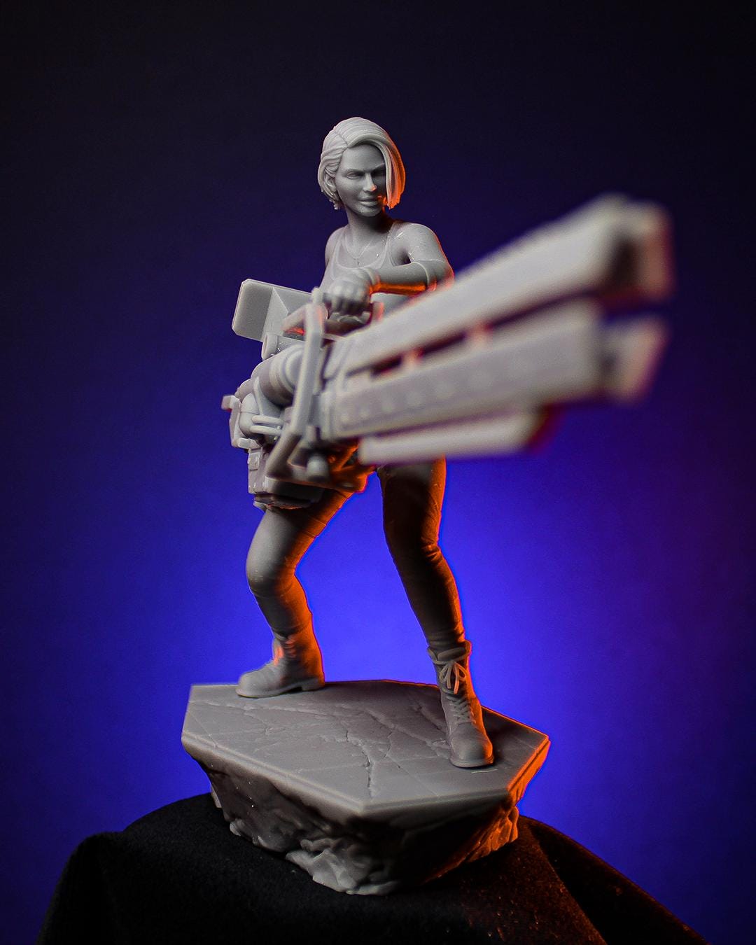 Jill Valentine From Resident Evil 3 (remake) (fan Art) | Full Model or ...