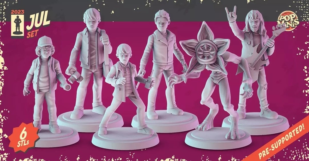 Stranger Things Set 2 | 25 - Stranger Things Set 2 | 32mm Scale | Pop ...