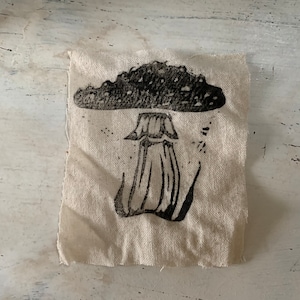 Botanical Handmade Linocut Patches - Etsy