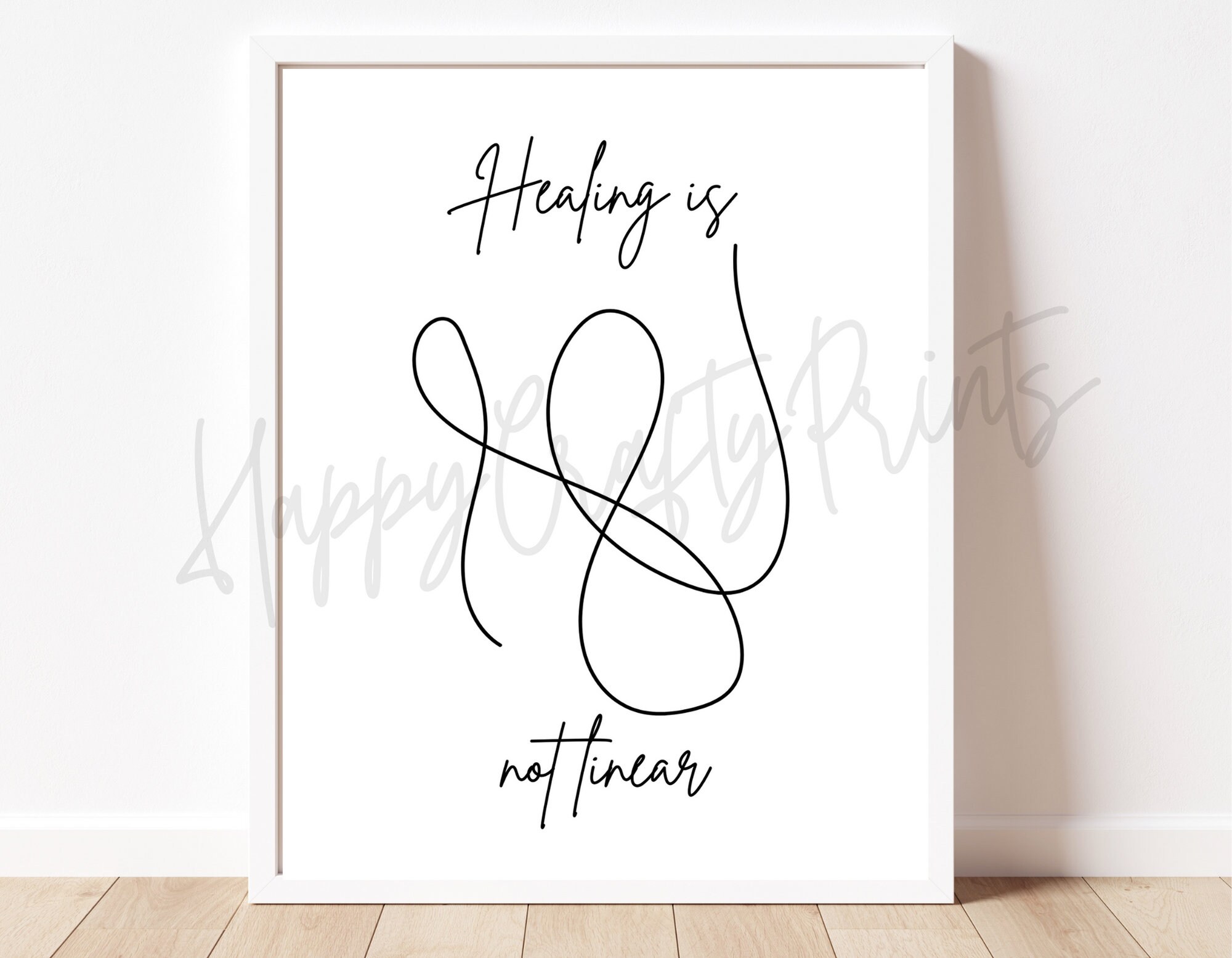 Therapist Printable // Office Decor // Counselor Gift // Healing Sign ...