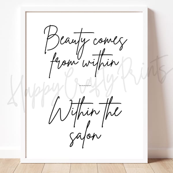 Cosmetology Printable - Etsy