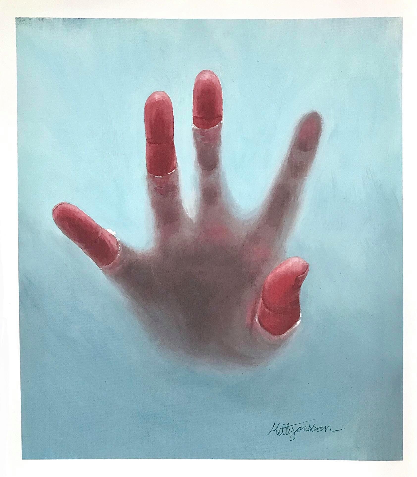 The Creepy Hand Prints - Etsy