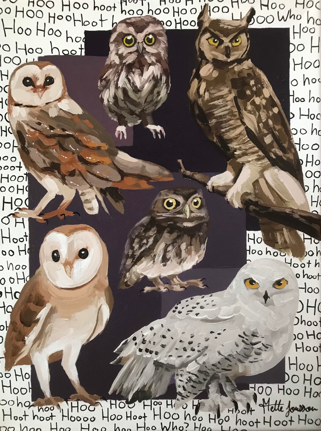 Hoot Hoot Prints - Etsy