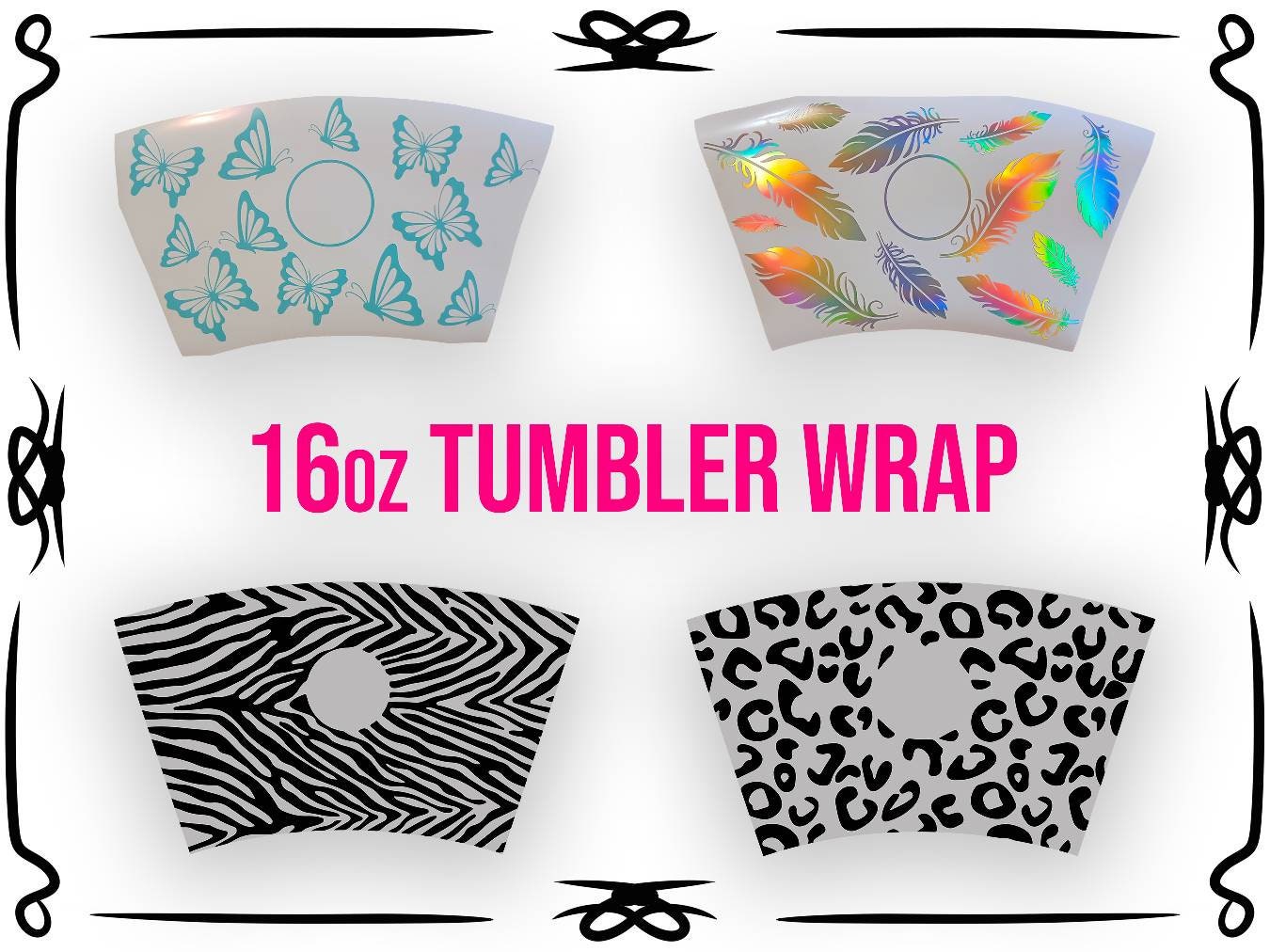 Full Vinyl Wrap for 16oz Starbucks Cold Cup DIY Application | Etsy