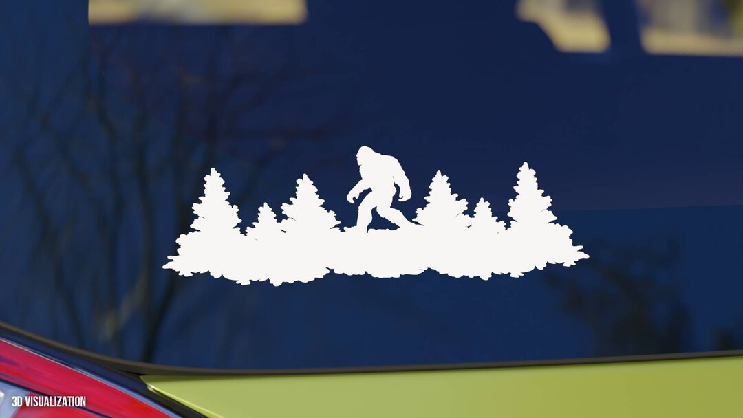 Bigfoot, Vinyl Decal, Window Decal - Etsy