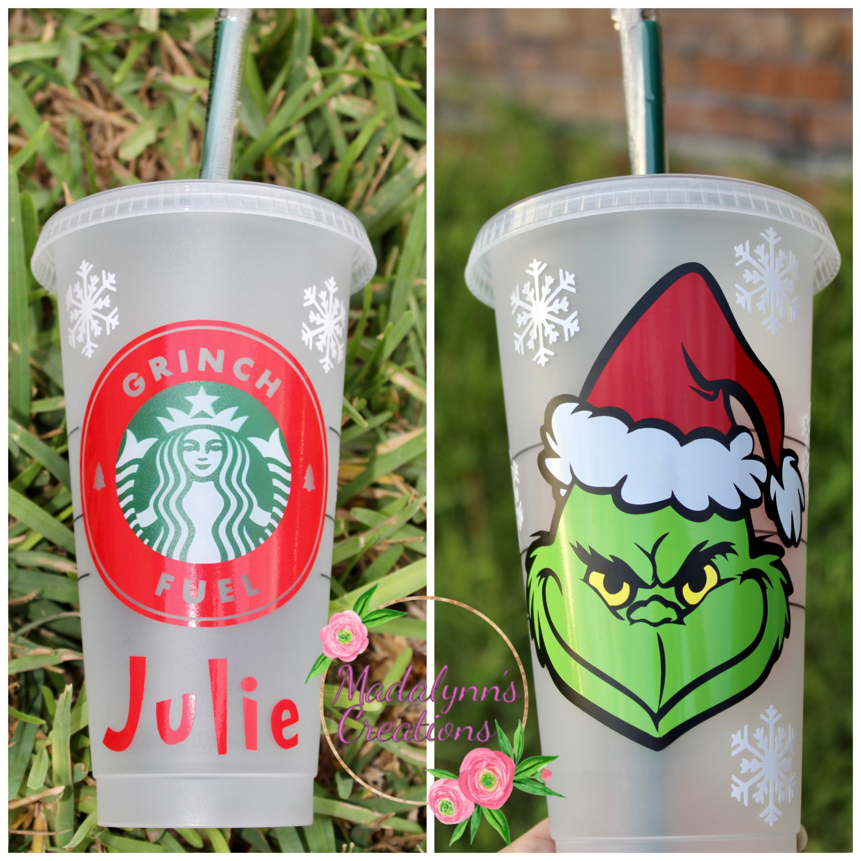 The Grinch Starbucks Cup, Starbucks Cold Cup, Grinch Cold Cup ...