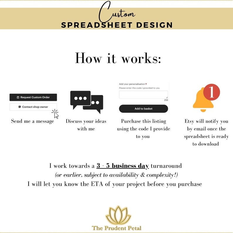 Custom Spreadsheet Design - Custom Excel Template - Etsy UK