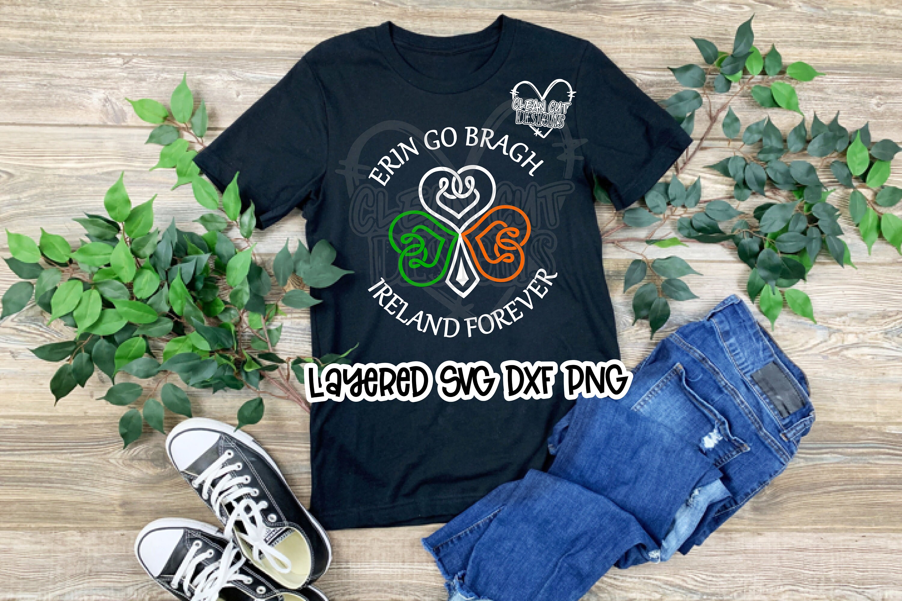 Erin Go Bragh SVG DXF PNG, St Paddys Day Svg, St Patricks Day Svg, St ...