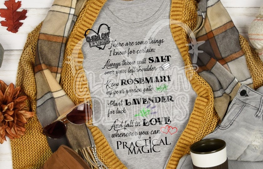 Practical Magic Inspired SVG DXF PNG Magic Svg Spells Svg - Etsy