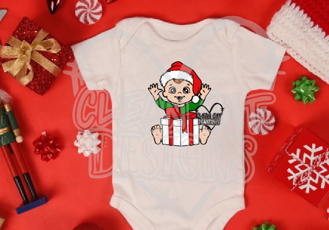 Babys First Christmas SVG DXF PNG Christmas Svg, Adorable Baby Xmas Svg ...
