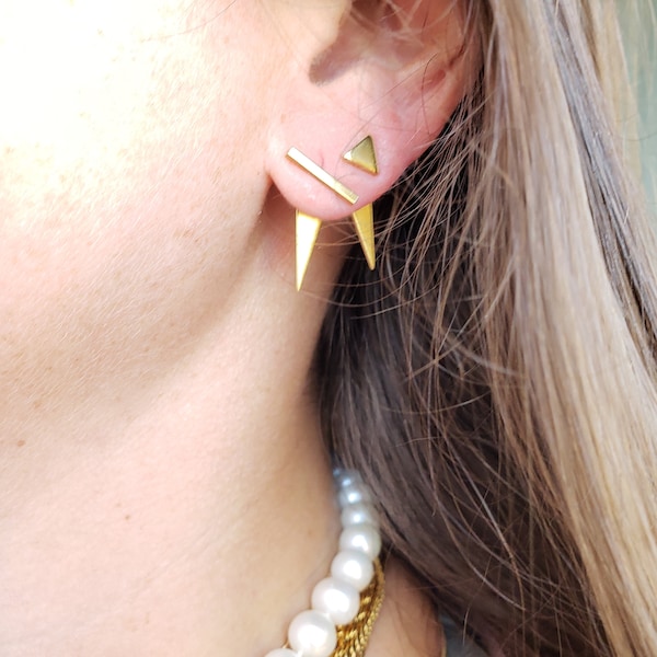 Triangle Ear Jacket - Etsy