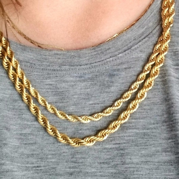 French Rope Chains - Etsy