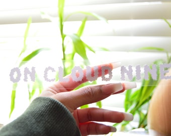 On Cloud Nine Sticker Backdrop, We Are on Cloud Nine Welcome to Baby ...