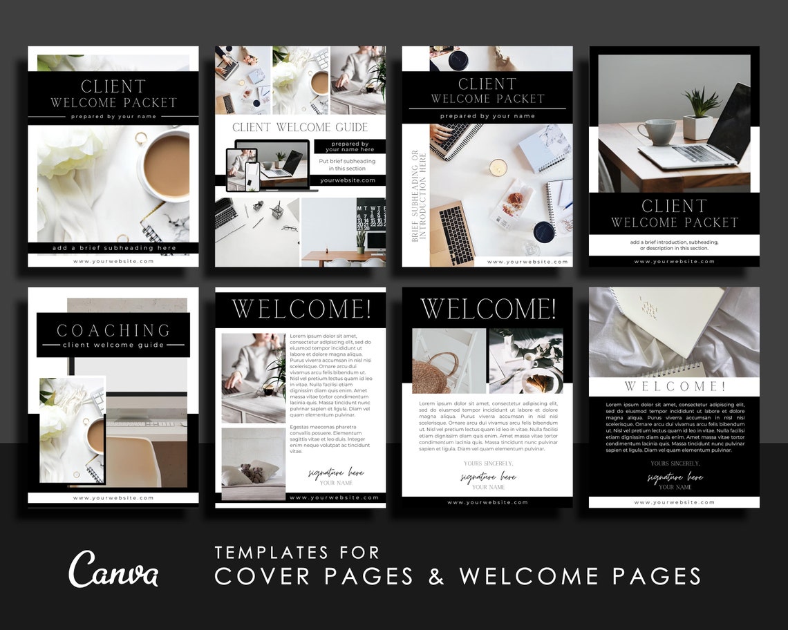 Client Welcome Packet Template Client Onboarding Template - Etsy