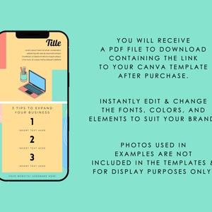 50 Pastel Rainbow Instagram Template Canva, Instagram Posts Template ...