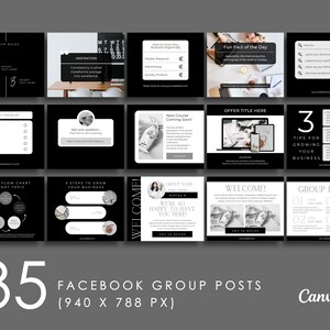 Facebook Templates Canva, Facebook Group Engagement Posts, Social Media ...