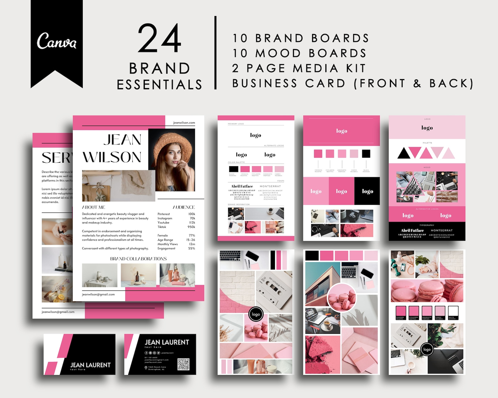 Canva Template Toolkit Bundle for Course Creator, Webinar Template ...