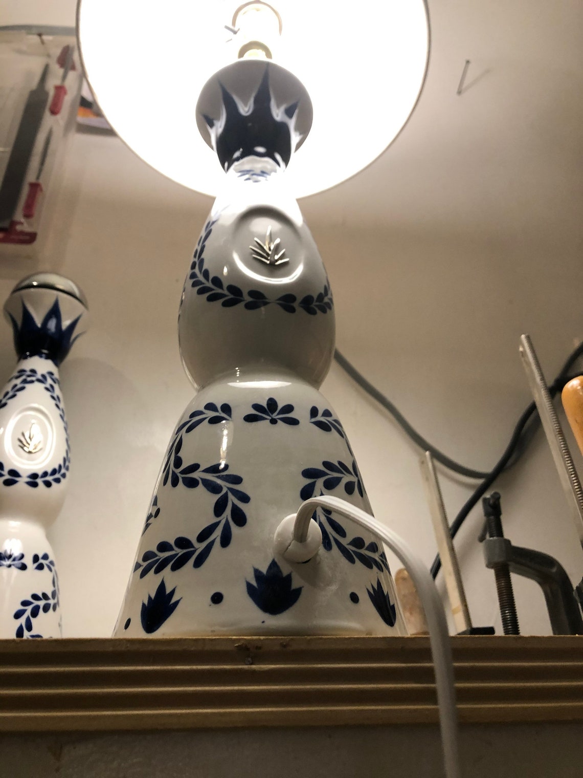 Hand Made Clase Azul Reposado Tequila Lamp Table Lamp .home Decorations ...