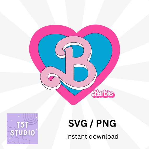 Letter B In Heart Shape
