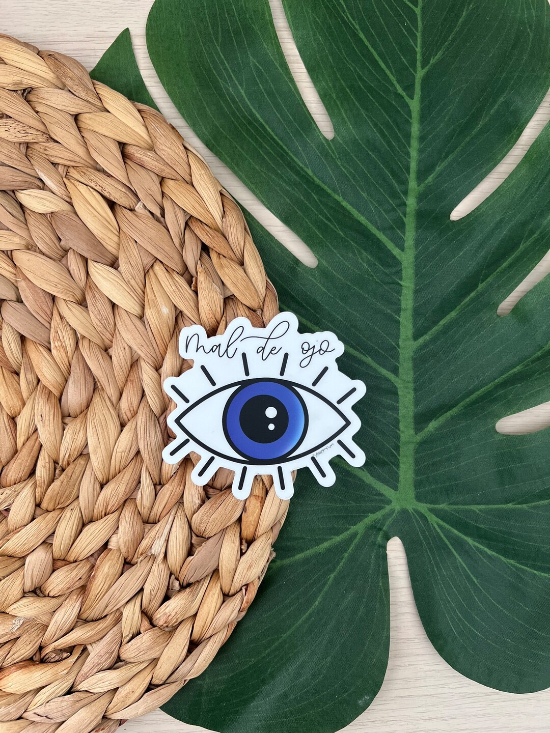 Mal De Ojo Sticker Evil Eye Sticker Hispanic Sticker Mal De - Etsy