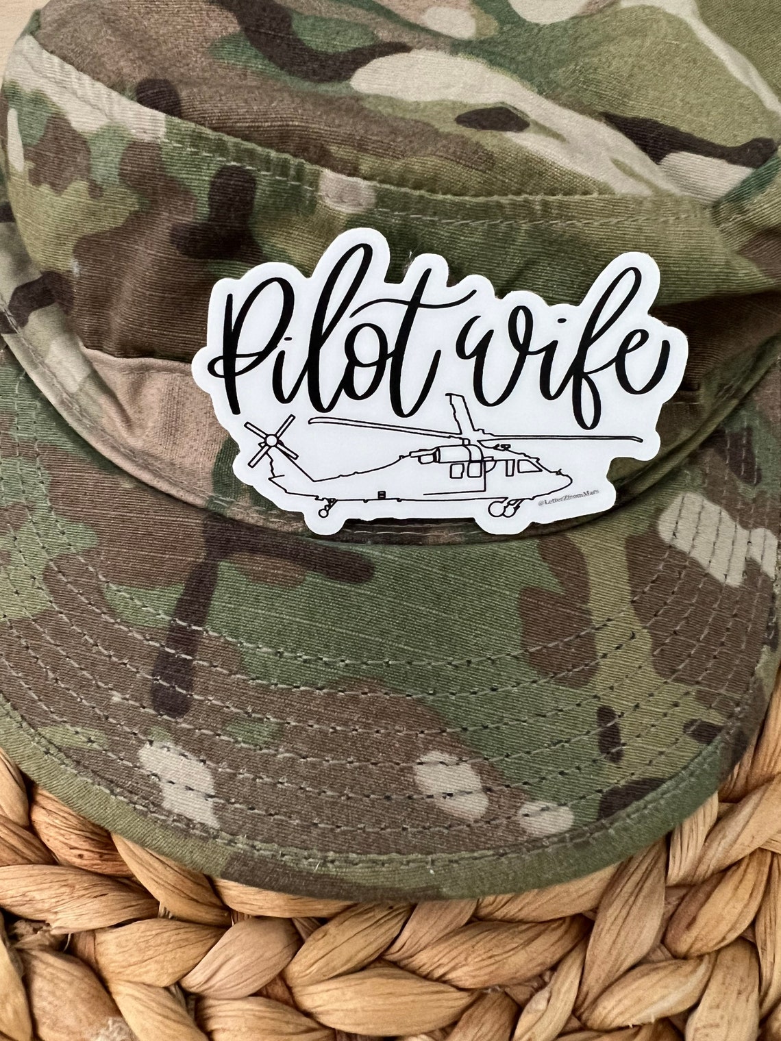 Army Wife Sticker Proud Wife of a Blackhawk Pilot Blackhawk - Etsy